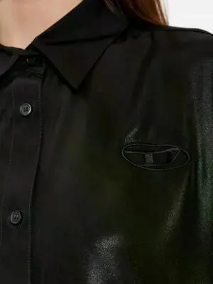 DIESEL® Buttoned Logo Shirt