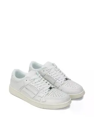 Amiri Skel Leather Sneakers - White