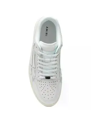Amiri Skel Leather Sneakers - White