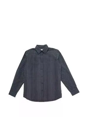 LES DEUX Kent Striped Button-down Shirt