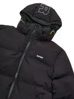 IUTER Logo Hooded Puffer Jacket