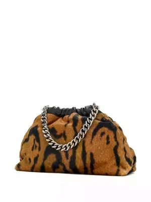 Stella McCartney Tiger-stripe Chain Bucket Bag