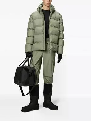 Rains Hybrid Hooded Puffer Jacket