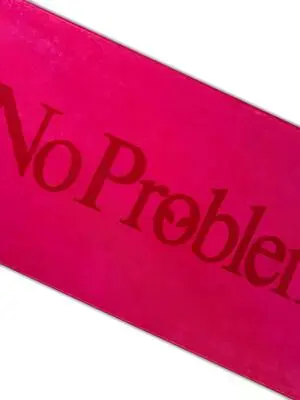 NO PROBLEMO Logo Beach Towel
