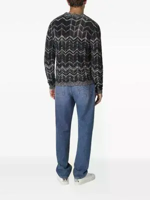 Missoni Chevron-pattern Crew-neck Sweater