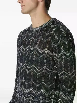 Missoni Chevron-pattern Crew-neck Sweater
