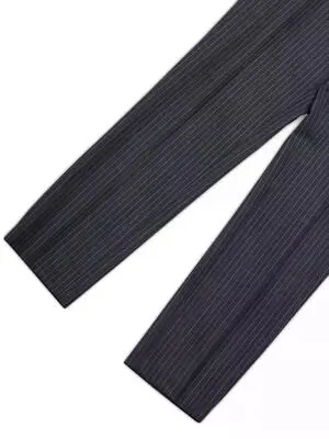 SELECTED Pinstriped Button Trousers