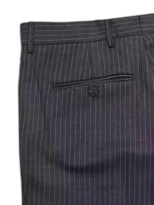 SELECTED Pinstriped Button Trousers