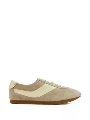 Vince La Stripe Suede Sneakers