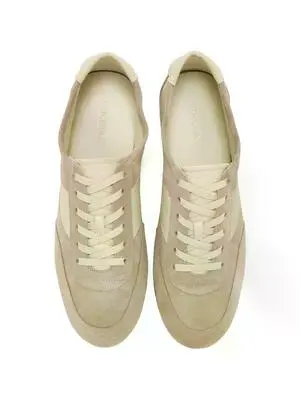 Vince La Stripe Suede Sneakers