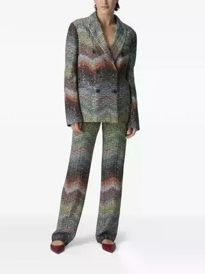 Missoni Sequin-embellished Flared Trousers