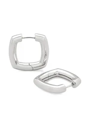 Tom Wood Metal Hoops Earrings