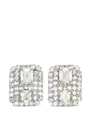 JENNIFER BEHR Crystal-embellished Earrings - Silver