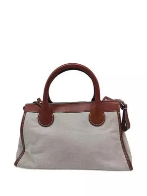 Chloé Edith Canvas Shopper Tote
