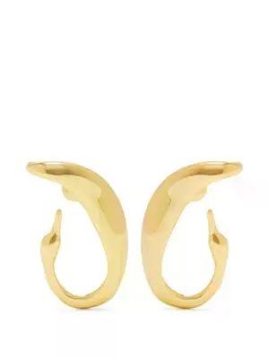 Jenny Bird Sculptural Earrings - Gold