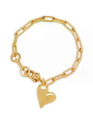 Jenny Bird Heart-charm Chain Bracelet - Gold