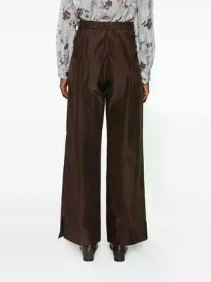 FORTE_FORTE High-waist Pleated Trousers