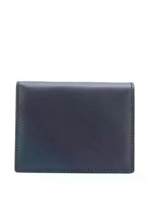 Comme Des Garçons Leather Cardholder - Blue