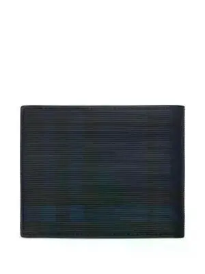 Burberry Check Slim Bifold Wallet