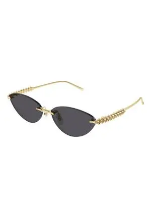 CARTIER Geometric-frame Sunglasses