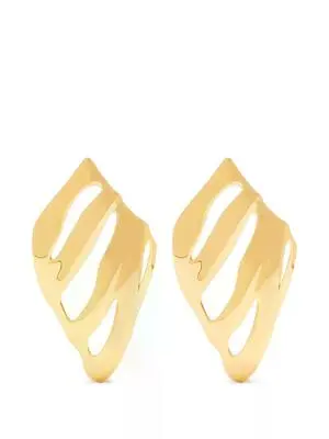 Jenny Bird Cut-out Earrings - Gold