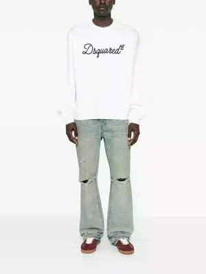 Dsquared2 Logo-embroidered Sweatshirt