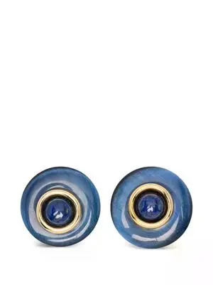 JENNIFER BEHR Round Earrings - Blue