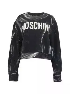 Moschino Couture Logo Paint Sweatshirt