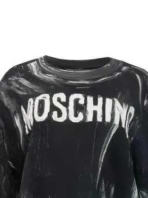 Moschino Couture Logo Paint Sweatshirt
