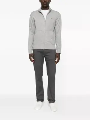 Gant Long Sleeve Zip-up Sweatshirt