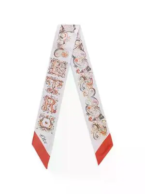 Etro Printed Scarf - White