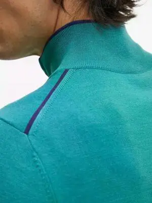Paul Smith Half-zip High-neck Top