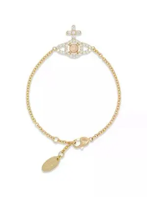 VIVIENNE WESTWOOD Olympia Orb-detail Bracelet - Gold