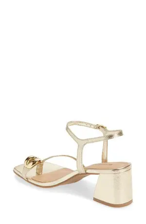 BUTTERO® Botmelinda Ankle Strap Sandal - Dourado