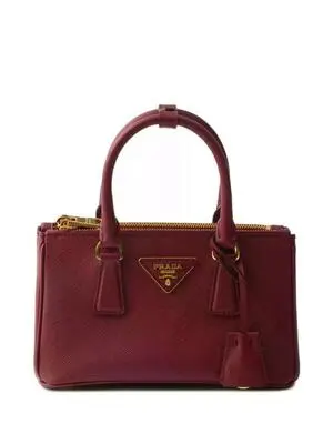 Prada Mini Galleria Tote Bag - Red