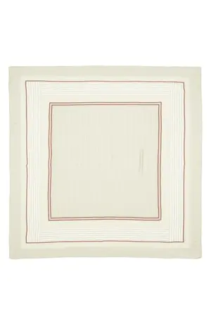 Rag & Bone Pinstripe Square Scarf - Sage