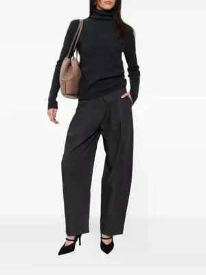 LISA YANG Button Roll-neck Sweater