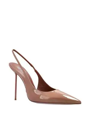 Paris Texas Pointed Slingback Pumps - Neutrals
