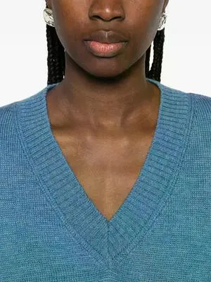RÓHE Long-sleeve V-neck Sweater