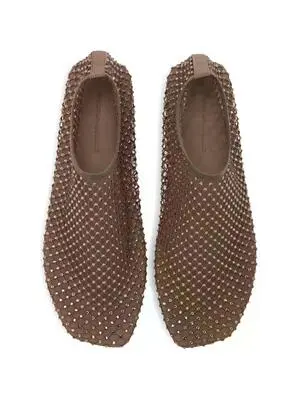 Christopher Esber Net-embellished Ballet Flats