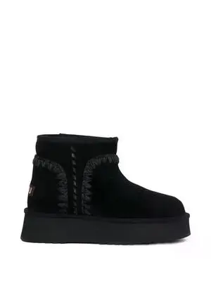 Mou Round-toe Platform Boots