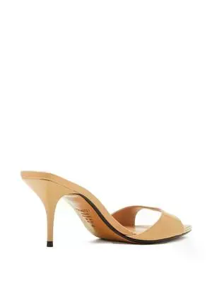 Schutz 75mm Elodie Stiletto Heeled Mules - Neutrals
