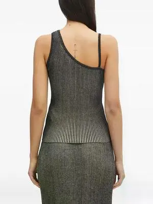 SAMSOE SAMSOE Striped One-shoulder Top