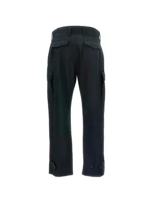 Alexander McQueen Buttoned Cargo-pocket Trousers