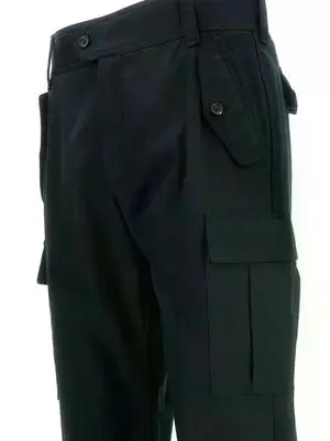 Alexander McQueen Buttoned Cargo-pocket Trousers