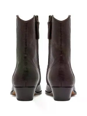 BUTTERO® Flee Pointed Textured Cowboy Boots