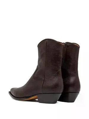 BUTTERO® Flee Pointed Textured Cowboy Boots