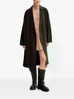 SESSUN Striped Mini Shirt Dress