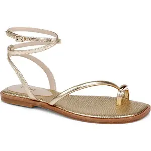 L'AGENCE Buckled Ankle Strap Sandals