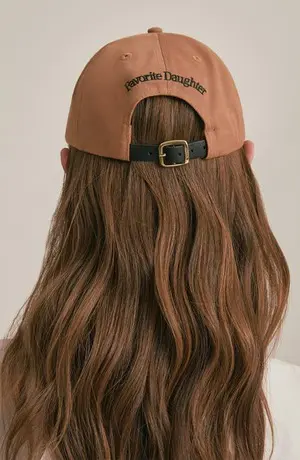 FAVORITE DAUGHTER Cotton Twill Baseball Cap